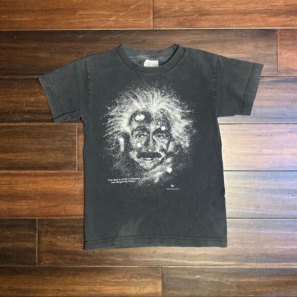Shirts & Tops | Vintage 1993 Albert Einstein Galaxy Graphickids Tshirt ...